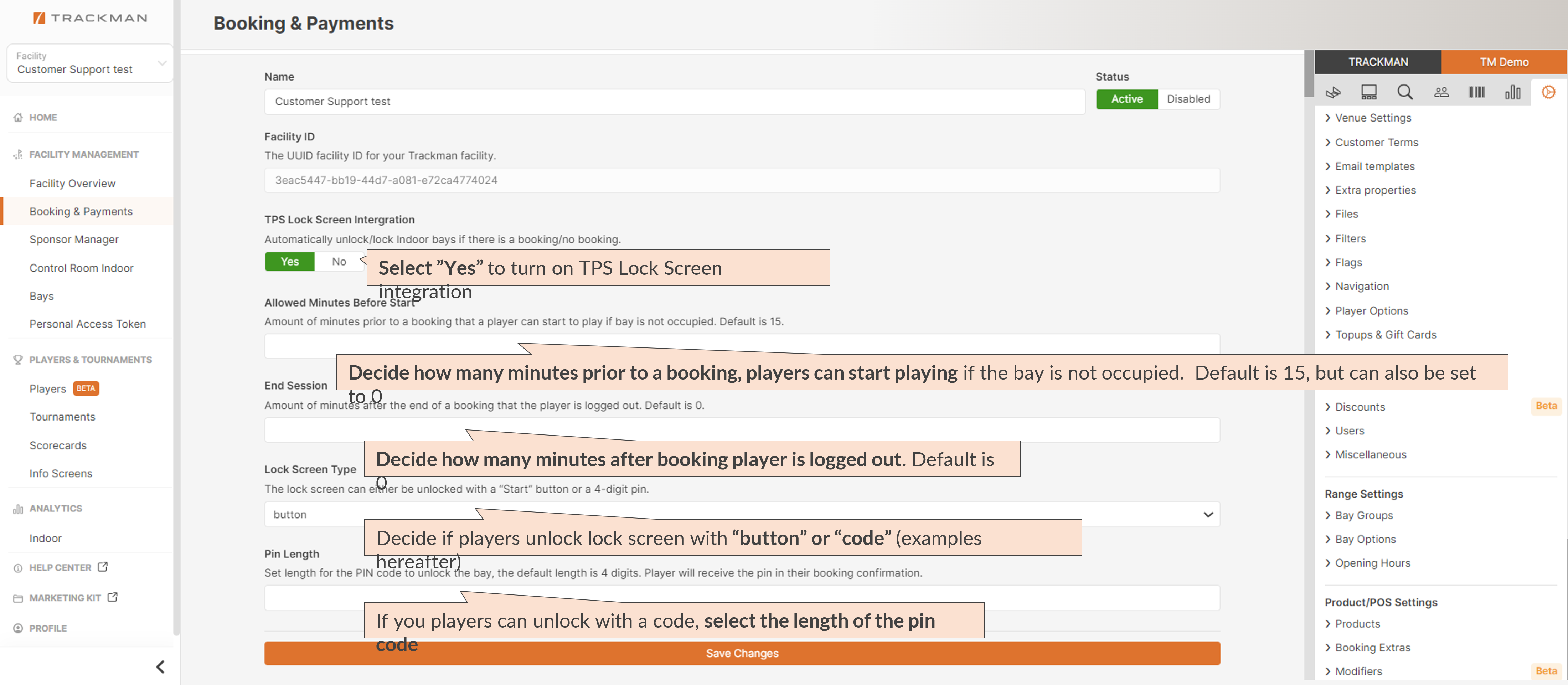General | TPS Lock Screen Integration – Trackman Help Center