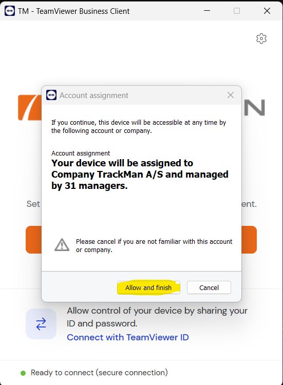 TeamViewer | How To Set Up Trackman TeamViewer as a CSC – Trackman Help ...