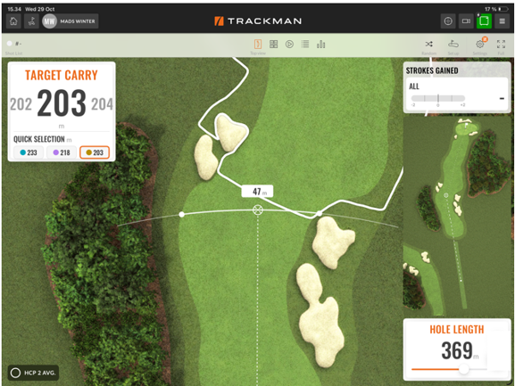 Trackman Golf Pro App | Novedades en la versión 4.3 – Trackman Help Center