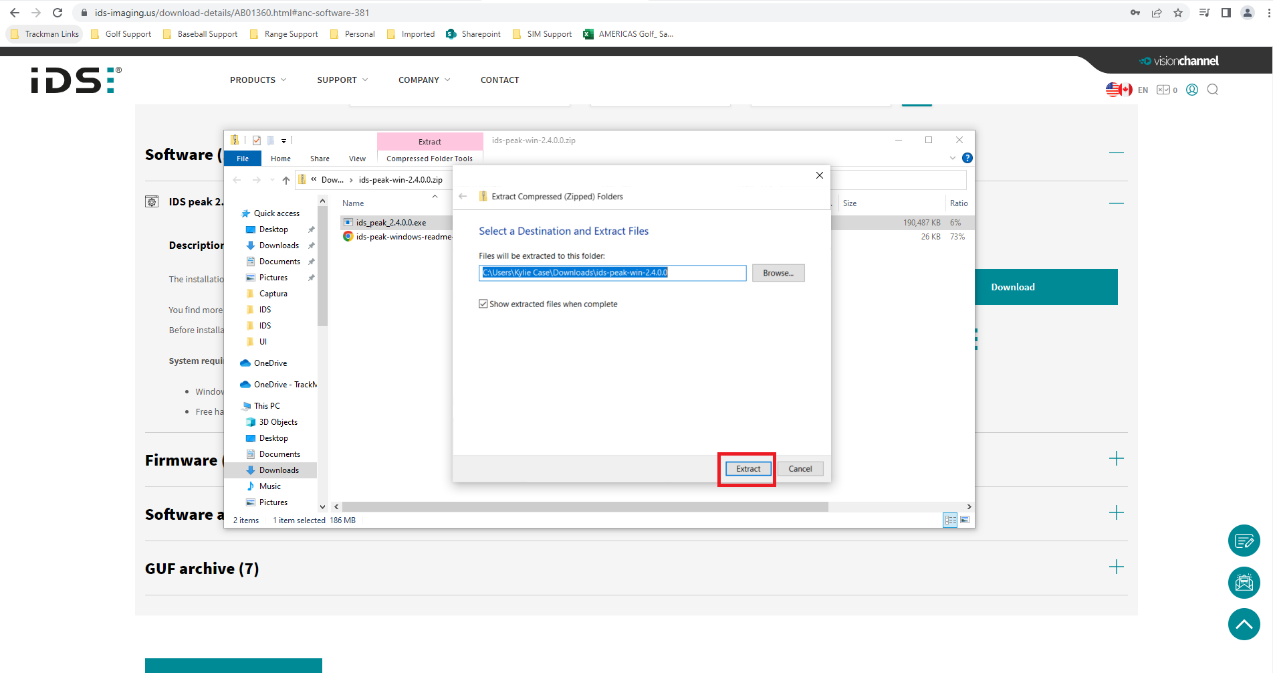IDS Camera | IDS U3 Camera Software (IDS Peak) – Trackman Help Center