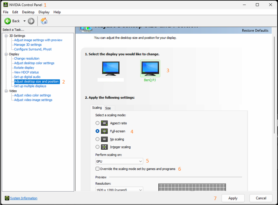 Projector | Black Bars When Using Duplicate Display Mode – Trackman ...